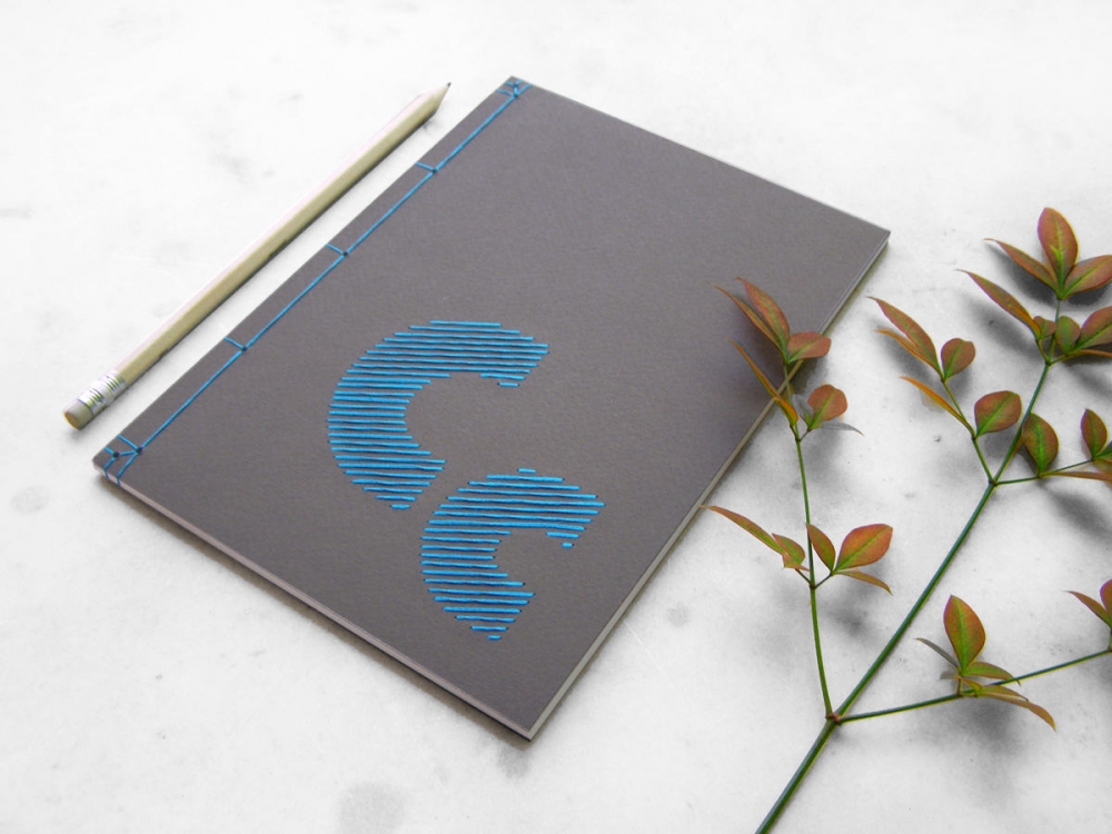 Personalized Initials Journal by Fabulous Cat Papers | FabulousCatPapers