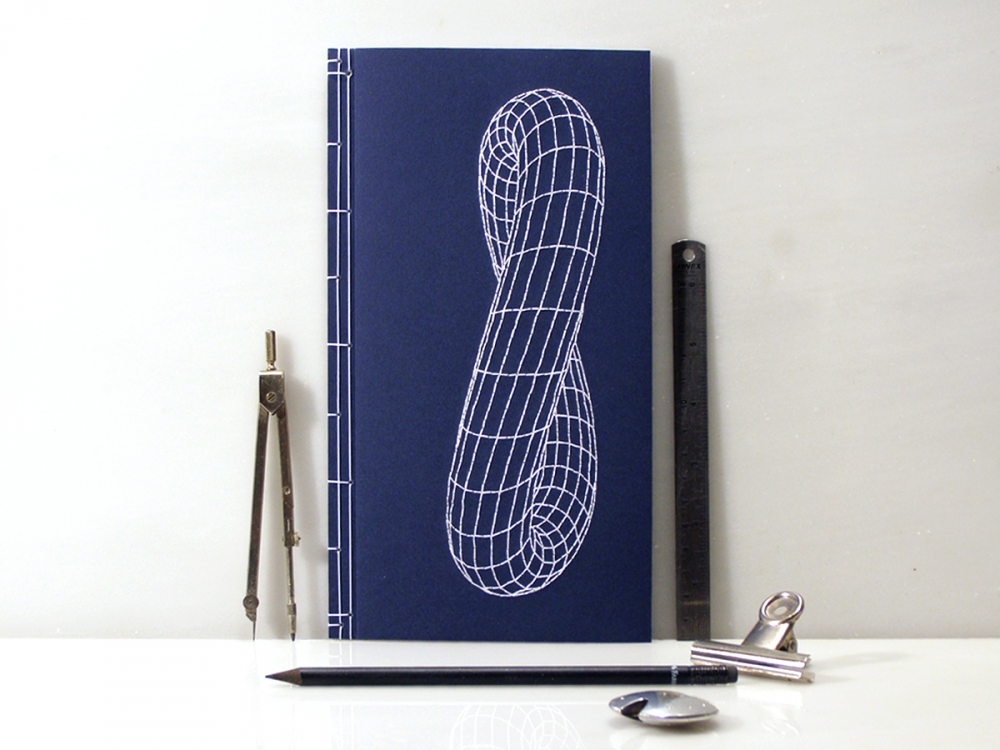 Infinity Torus. Science Embroidered Journal by Fabulous Cat Papers ...
