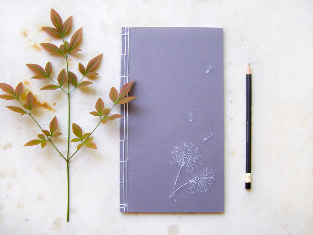 Dandelion Journal by Fabulous Cat Papers | FabulousCatPapers